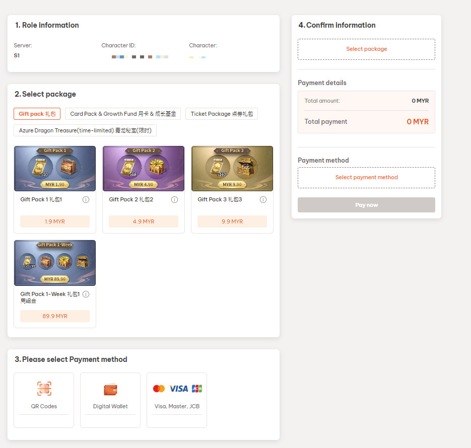 top-up guide | Moonlight Blade M - Global Phenomenon Oriental MMORPG